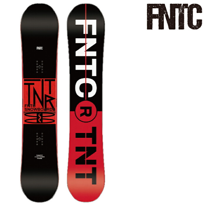 【楽天市場】日本正規品 スノーボード 板 エフエヌティーシー FNTC TNT R Black/Red Camber UNISEX キャンバー メンズ レディース 男性 女性 23-24 ...