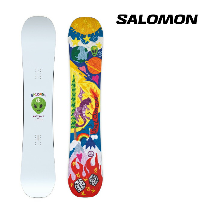 【楽天市場】日本正規品 スノーボード 板 サロモン SALOMON ABSTRACT Camber UNISEX アブストラクト キャンバー ...
