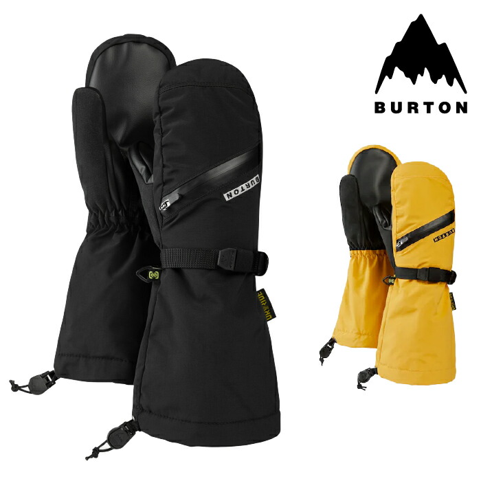 【楽天市場】日本正規品 スノーボード ミット バートン BURTON KIDS VENT MITTENS True Black/Golden ...