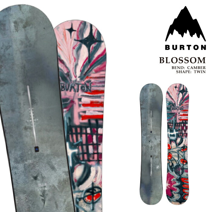 【楽天市場】日本正規品 スノーボード 板 バートン BURTON BLOSSOM Camber ブロッサム キャンバー メンズ レディース ...