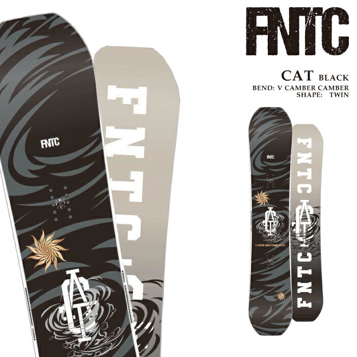 【楽天市場】日本正規品 スノーボード 板 エフエヌティーシー FNTC CAT シーエーティー メンズ レディース 24-25：SportsExpress