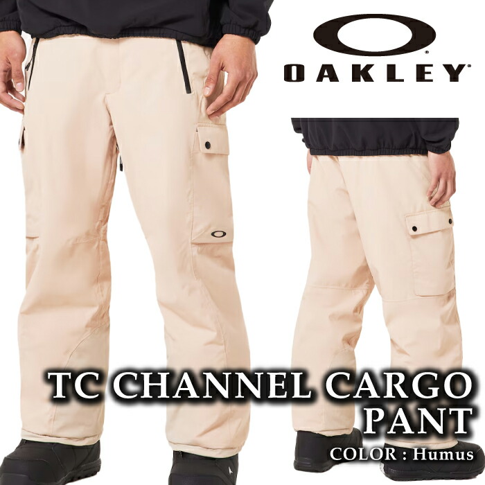 【楽天市場】日本正規品 スノーボード ウェア パンツ オークリー OAKLEY TC CHANNEL CARGO PANT Humus メンズ ...