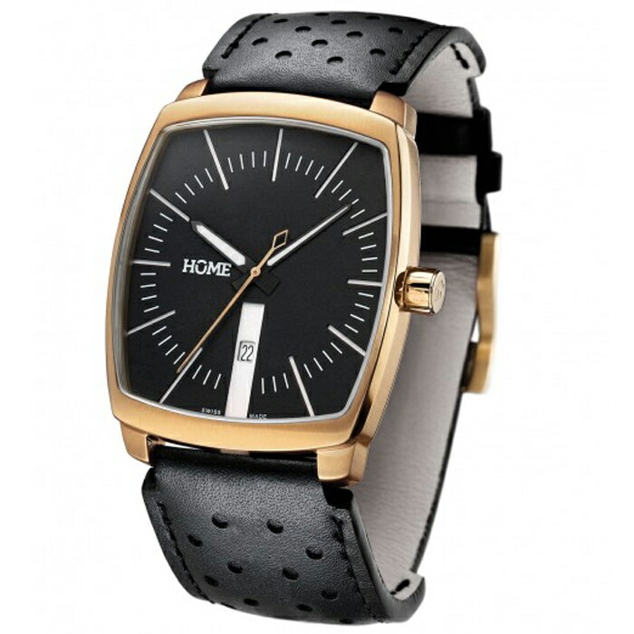 【楽天市場】【在庫処分 アウトレット 新品 未使用】日本正規品 ホーム 腕時計 HOME G-CLASS Brushed Gold/Black ...