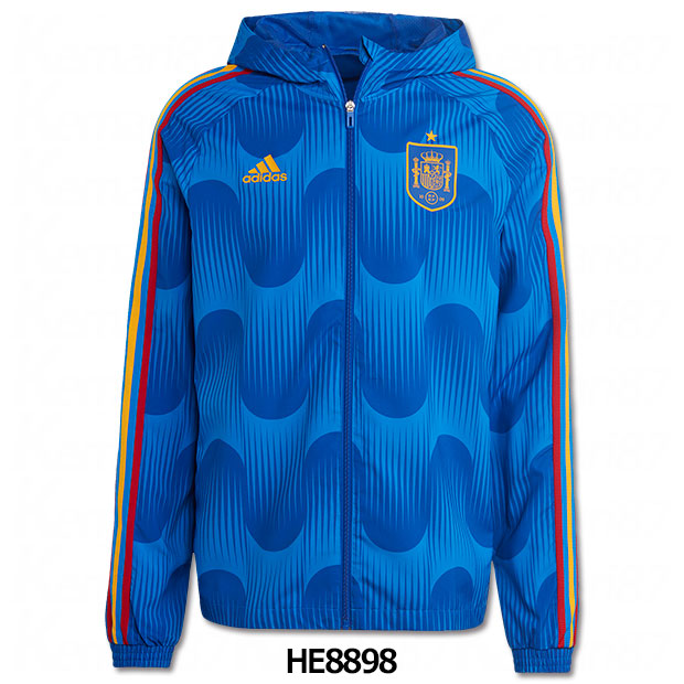 【楽天市場】【10/30までポイント5倍】スペイン代表 DNA ウィンドブレーカー 【adidas|アディダス】ナショナルチームウェアー ...