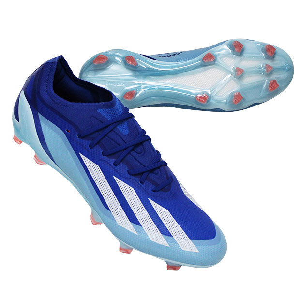 【楽天市場】【10/30までポイント5倍】エックス クレイジーファスト.1 FG ブライトローヤル×フットウェアホワイト 【adidas ...