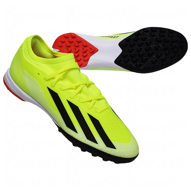 【楽天市場】【10/30までポイント5倍】エックス クレイジーファスト LEAGUE TF チームソーラーイエロー×コアブラック ...