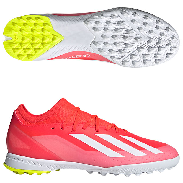 【楽天市場】エックス クレイジーファスト LEAGUE TF ソーラーレッド×フットウェアホワイト 【adidas|アディダス】サッカー ...