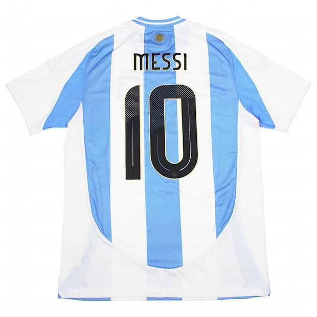 【楽天市場】【10/30までポイント5倍】アルゼンチン代表 2024 ホーム 半袖レプリカユニフォーム 10.メッシ 【adidas ...