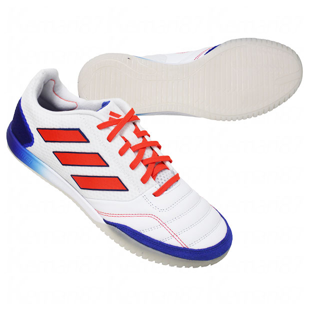 【楽天市場】【8/13までポイント5倍】トップサラ コンペティション フットウェアホワイト×ルシッドブルー 【adidas|アディダス ...