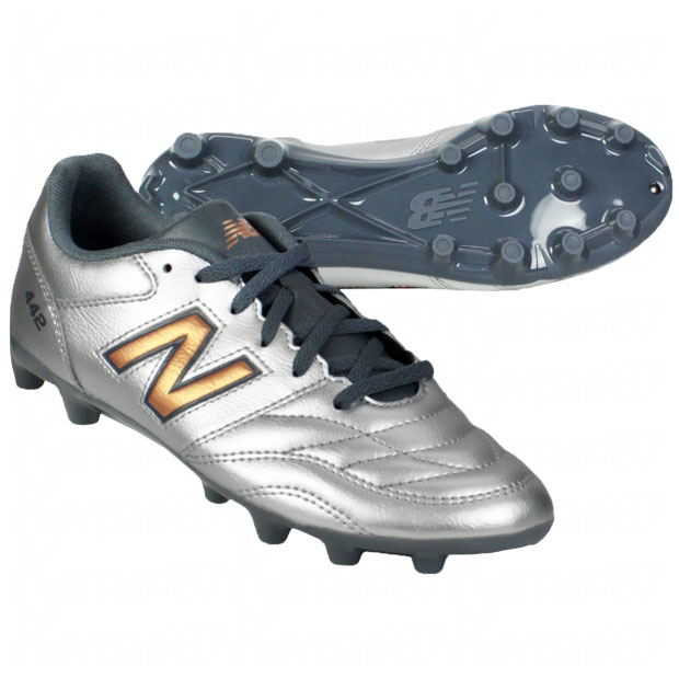 【楽天市場】【10/30までポイント5倍】ジュニア 442 V2 ACADEMY HG JNR M シルバー 【NewBalance|ニューバランス】サッカージュニアスパイクjs43hsv2m ...