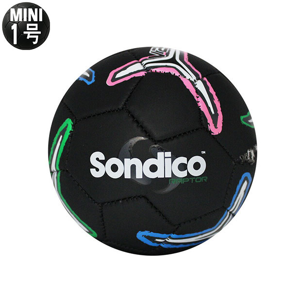 【楽天市場】ミニフットボール 00 ブラック 【Sondico|ソンディコ】サッカーボール1号球25-821020-03：Kemarifast ...