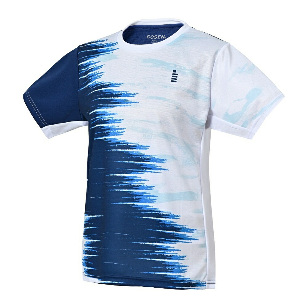 楽天市場】ゴーセン GOSEN T2541 レディース ゲームシャツ ホワイト