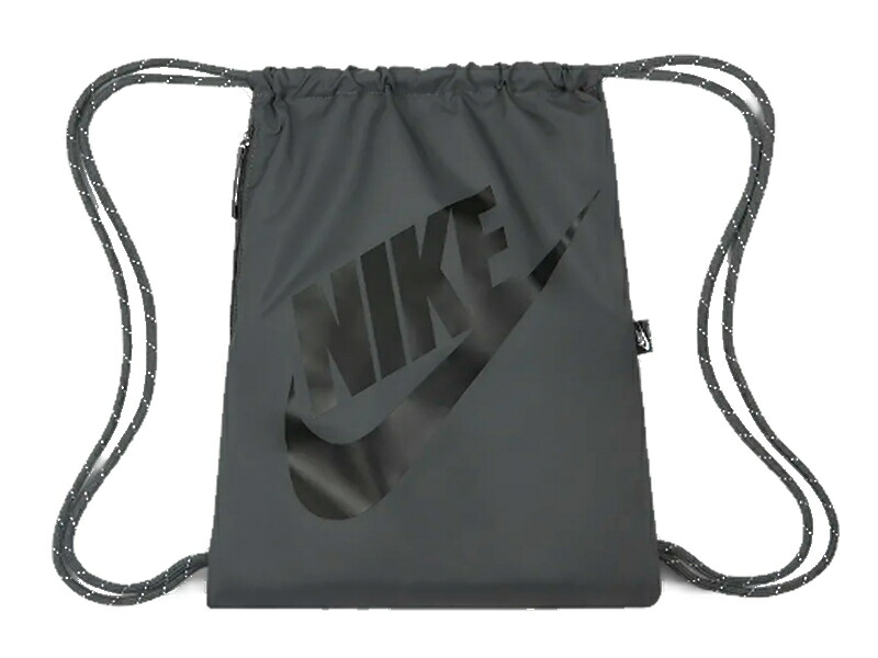【楽天市場】ナイキ NIKE ヘリテージ ドローコードバッグ グレー スポーツ バッグ ナップサック ジムサック DC4245-068：スポーツマリオ