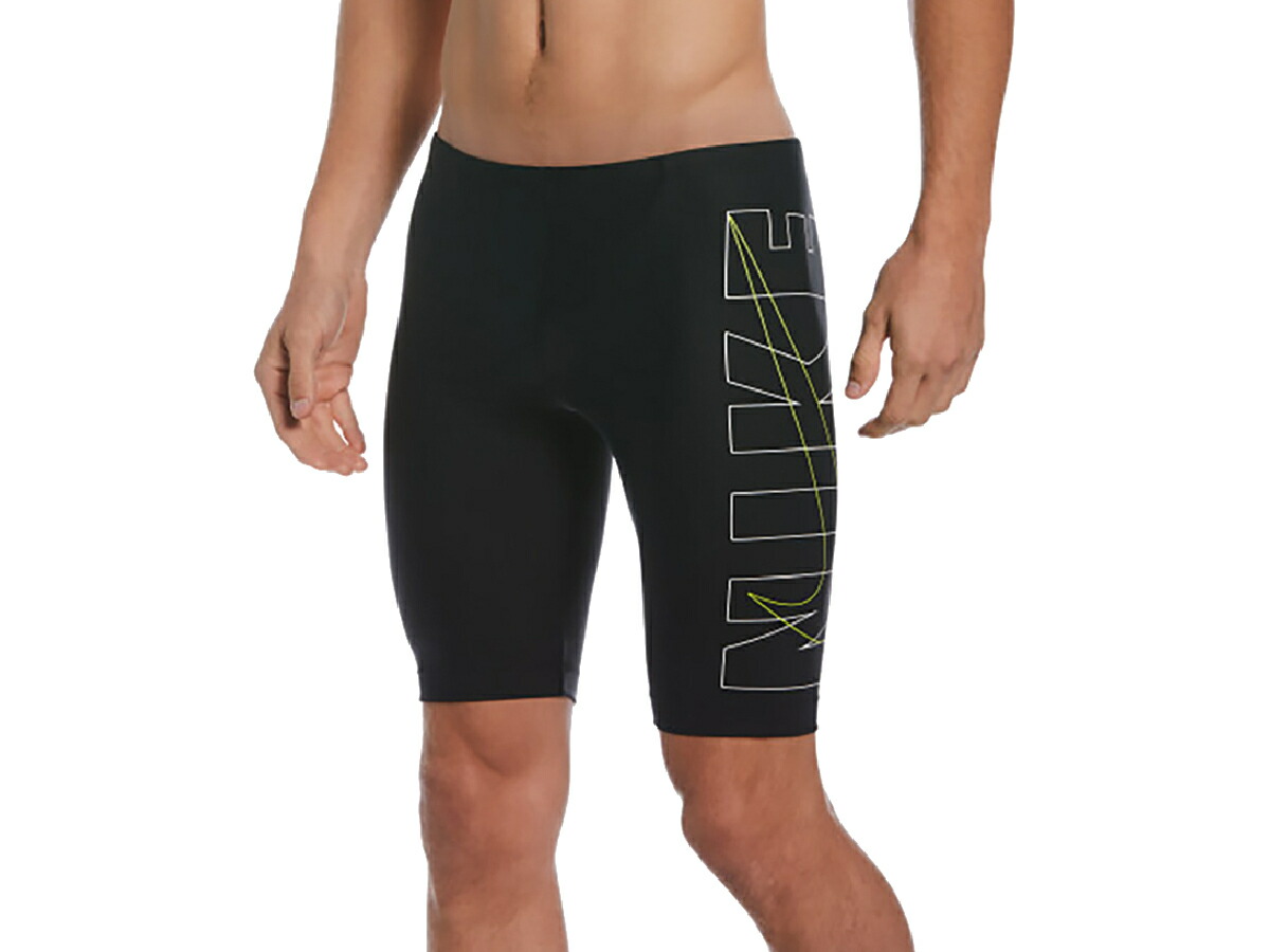 【楽天市場】ナイキ NIKE マルチロゴ ルーズフィットジャマー メンズ ブラック 黒 水泳 スイム フィットネス 水着 2992040-09 ...