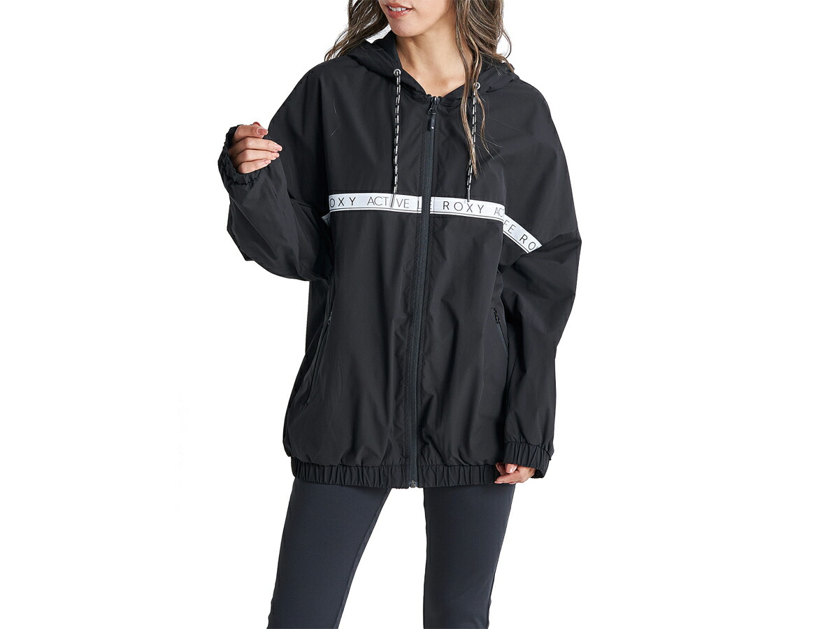 【楽天市場】ロキシー ROXY LIFE GOES ON JACKET ライフ ゴーズ オン ジャケット レディース 春 秋 撥水 ブラック ...