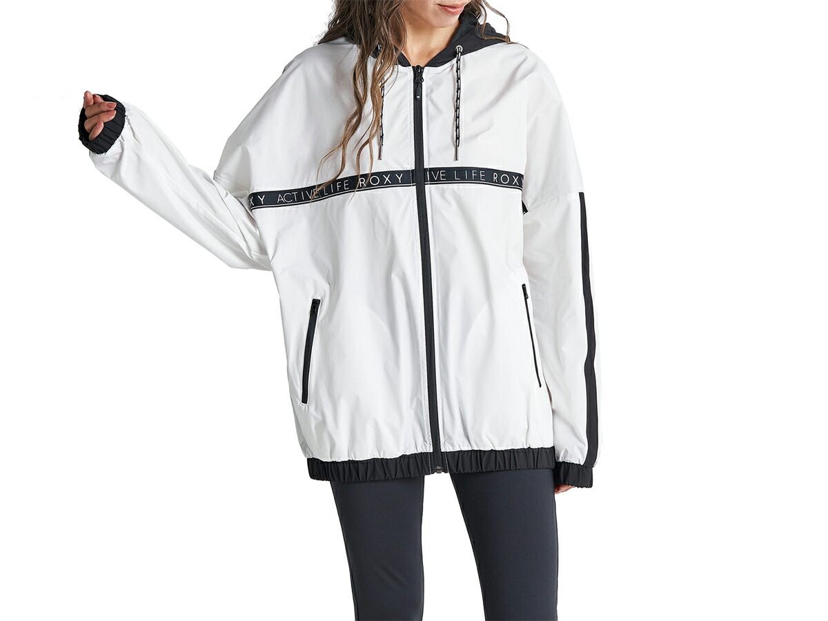 【楽天市場】ロキシー ROXY LIFE GOES ON JACKET ライフ ゴーズ オン ジャケット レディース 春 秋 撥水 ホワイト ...