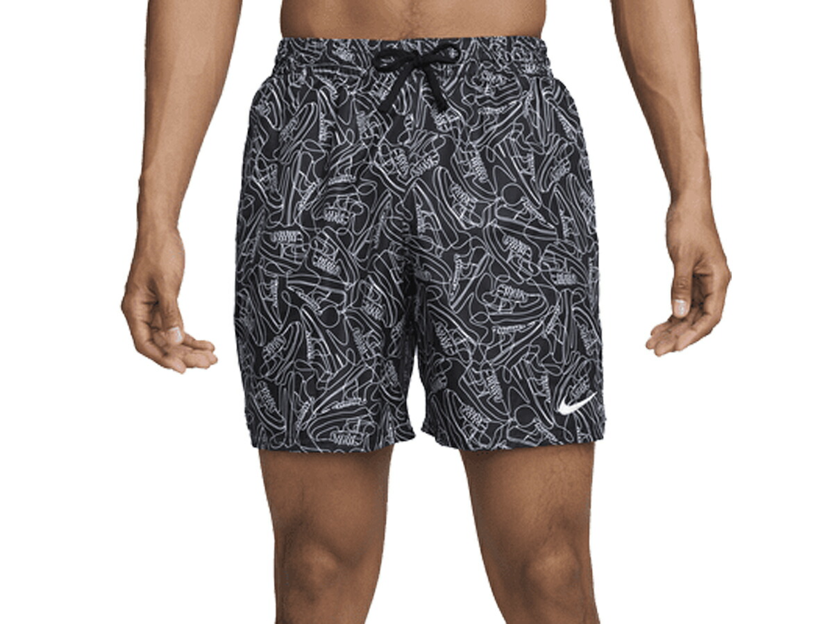 【楽天市場】ナイキ NIKE スニーカー 7" ボレーショーツ メンズ ブラック 黒 水泳 スイム フィットネス 水着 NESSE522 ...