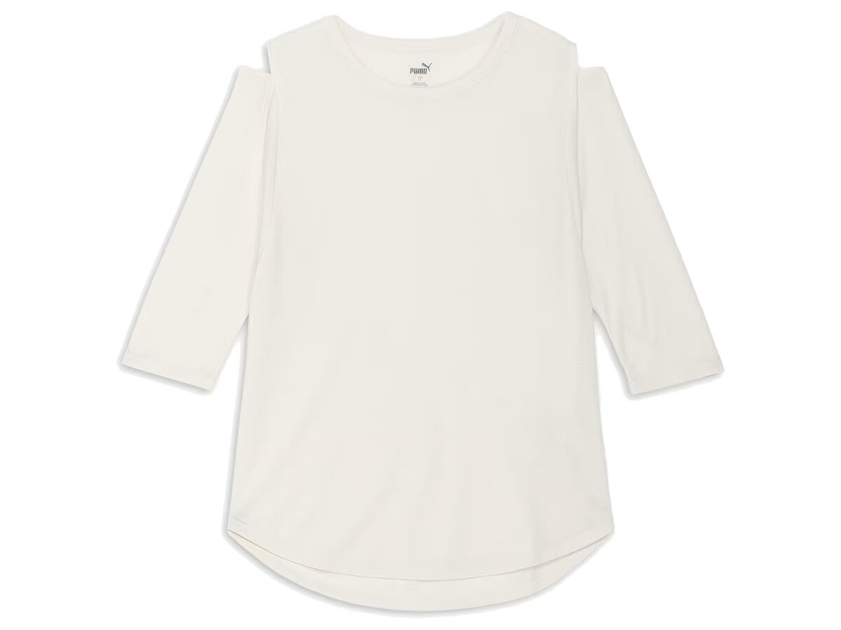 【楽天市場】プーマ PUMA ヨガ スタジオ 半袖 Tシャツ レディース 春 夏 ホワイト 白 スポーツ フィットネス 半袖 Tシャツ ...