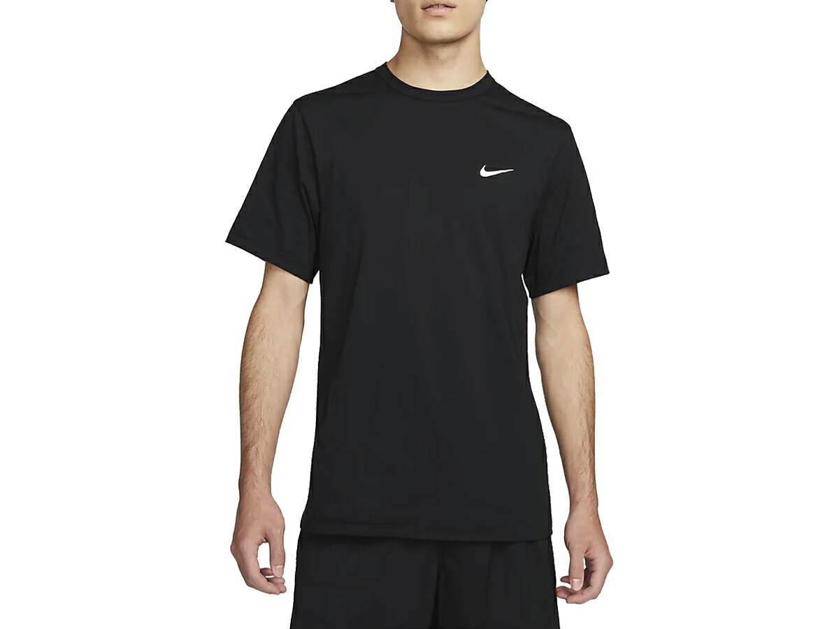 【楽天市場】ナイキ NIKE Dri-FIT UV ハイバース ショートスリーブ フィットネストップ メンズ 春 夏 ブラック 黒 スポーツ ...