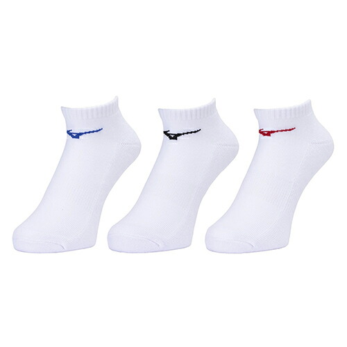 【楽天市場】ミズノ MIZUNO 3Pソックス(アンクル) 靴下 ユニセックス テニス 32JXB201-70：スポーツミツハシ楽天市場店