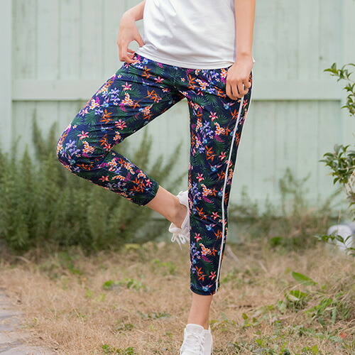 【楽天市場】ミカノ MIKANO サイド切替ロングジョガーパンツ フィットネス レディース 66154A-HBNY：スポーツミツハシ楽天市場店