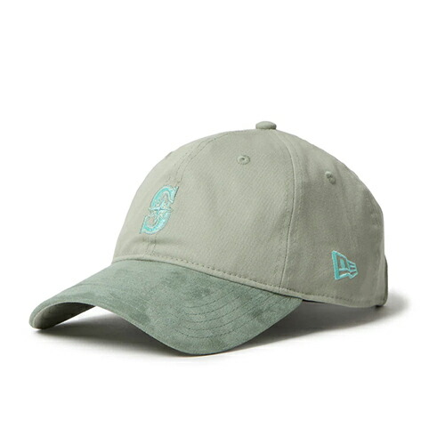 【楽天市場】ニューエラ NEW ERA 9TWENTY Nuance Color シアトル・マリナーズ ブルーティント スウェードバイザー ...
