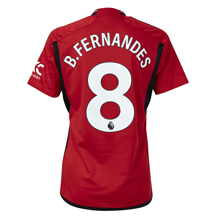 【楽天市場】アディダス マンチェスターユナイテッド 23/24 ユニフォーム ホーム 半袖 レプリカ #8.ブルーノ・フェルナンデス メンズ ...
