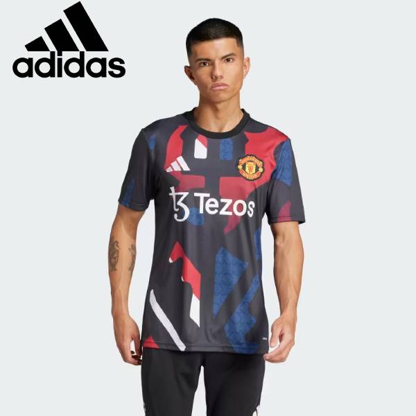 【楽天市場】【全品ポイント2倍+3点以上で5%OFFクーポン】アディダス adidas メンズ サッカーウエアー マンチェスターユナイテッド ...