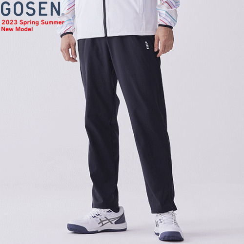 【楽天市場】GOSEN ゴーセン ウィンドパンツ ロングパンツ ソフトテニス ウェア バドミントン ウェア 移動着 [Y2302][ユニセックス：男女兼用/ジュニア:子供用]：ソフトテニス館