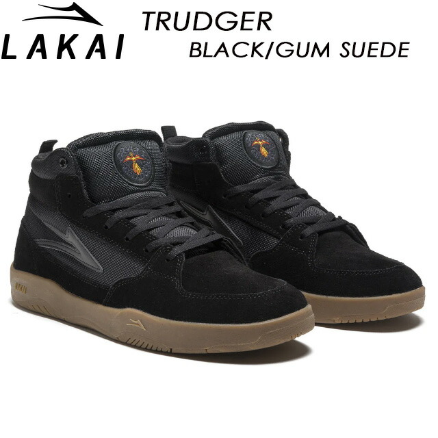 【楽天市場】【LAKAI】 ラカイ 【TRUDGER BLACK/GUM SUEDE】 スニーカー スケートボード SK8：SPRAY