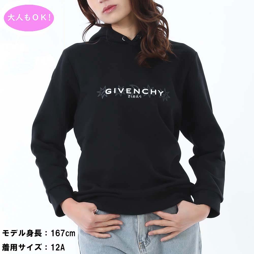 【楽天市場】【楽天ｽｰﾊﾟｰSALE☆全品P10倍＆最大15000円ｽﾍﾟｼｬﾙｸｰﾎﾟﾝ16日迄】GIVENCHY KIDS ジバンシィ キッズ H30699 09B プルオーバーパーカー ...
