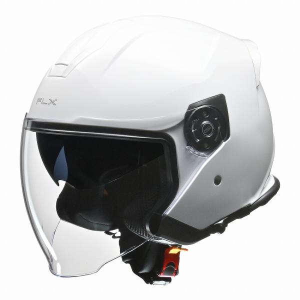 【楽天市場】リード工業 FLXジェットヘルメット ホワイト L(59～60cm未満) 1293K-FLX-W-L：エスピーエス