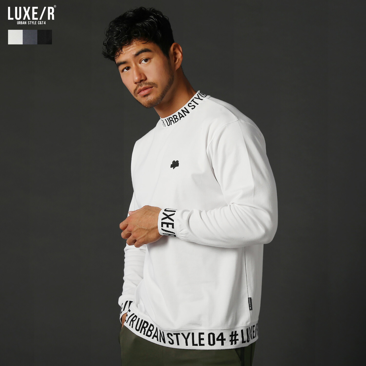 【楽天市場】カットソー メンズ 秋 冬 春 秋服 冬服 春服 長袖 ハイネック ゴルフ トレーニング ランニング ジム ストレッチ スムース ...