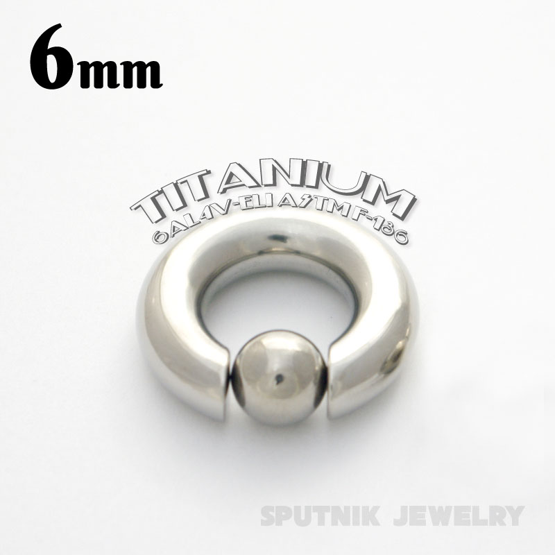 【楽天市場】BCR リング チタン製 6mm 2G ボディピアス リングピアス キャプティブビーズリング CBR シルバー メンズ レディース 金属アレルギー対応 アレルギーフリー ボディー ...