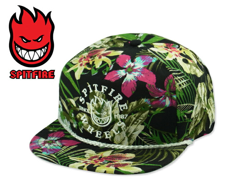 【楽天市場】☆SPITFIRE【スピットファイヤー】Classic Bighead Unstruct Rope Floral クラシック ...