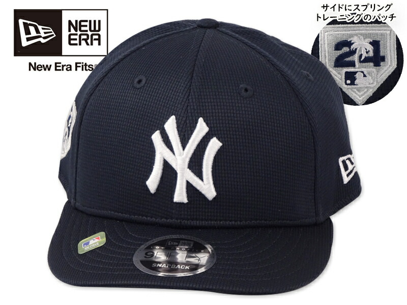【楽天市場】NEWERA ニューエラ 9FIFTY LOW PROFILE MLB24 SPRING TRAINING CAP NEWYORK ...