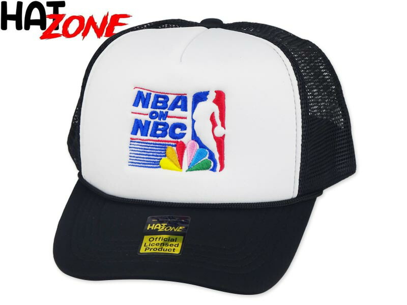 【楽天市場】THE HAT ZONE ハットゾーン RETRO BASKETBALL TRUCKER MESH CAP WHITE/BLACK ...