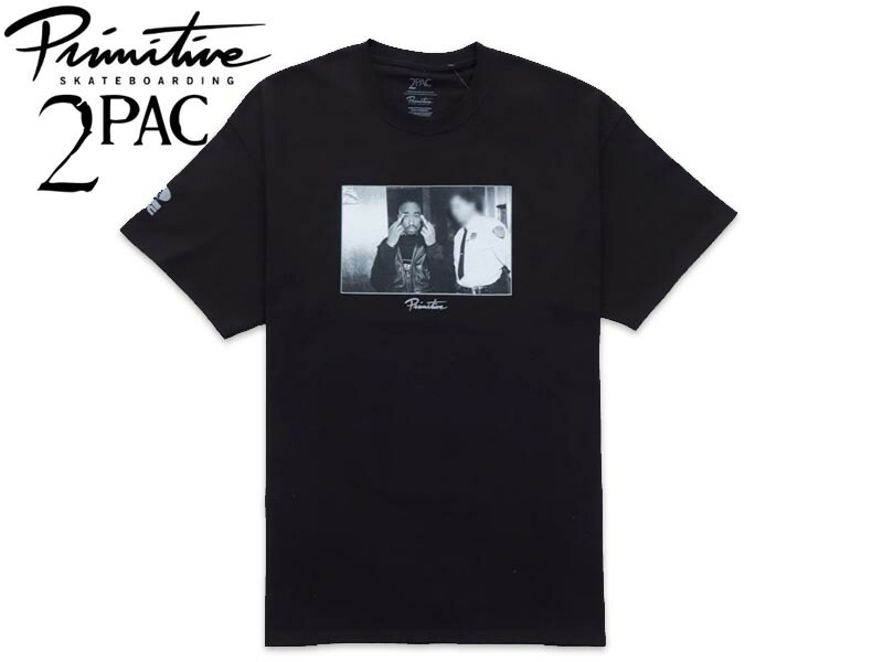 【楽天市場】PRIMITIVE×2PAC プリミティブ×アウトキャスト 2PAC ICON T-SHIRT BLACK Tシャツ ツーパック ...