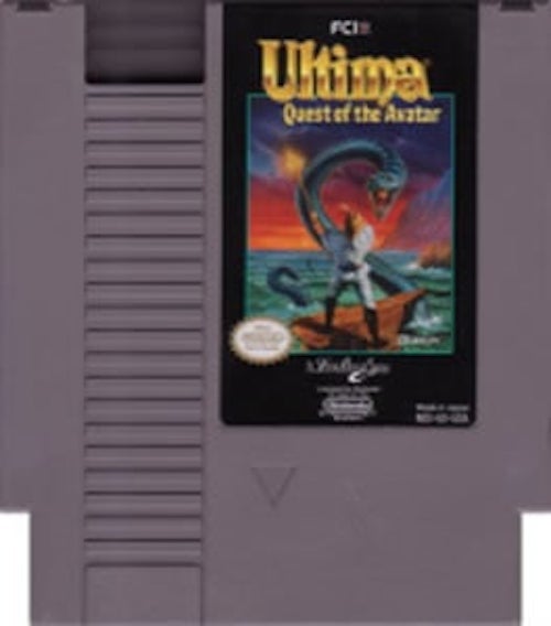 【楽天市場】【中古】北米版 ファミコン NES Ultima Quest of the Avatar ウルティマ クエスト オブ ジ アバ ...