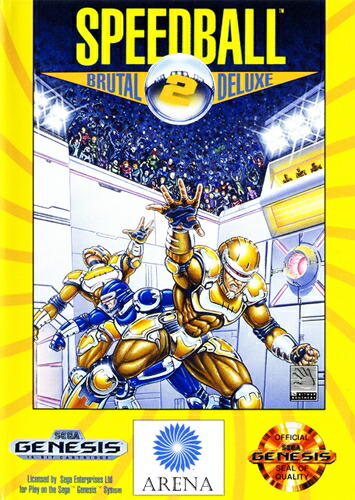 【楽天市場】【中古】北米版 海外版 メガドライブ SEGA Speedball 2 Brutal Deluxe スピードボール 2 セガ ...