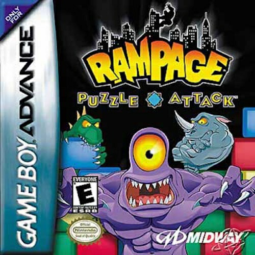 【楽天市場】【中古】北米版 GBA Rampage Puzzle Attack ランページ パズルアタック ゲームボーイアドバンス：SUN ...