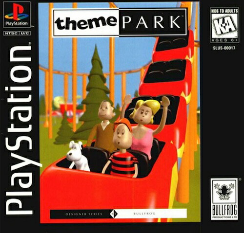 【楽天市場】【中古】北米版 海外版 PS1 Playstation 1 プレイステーション Theme Park テーマパーク：SUN ...