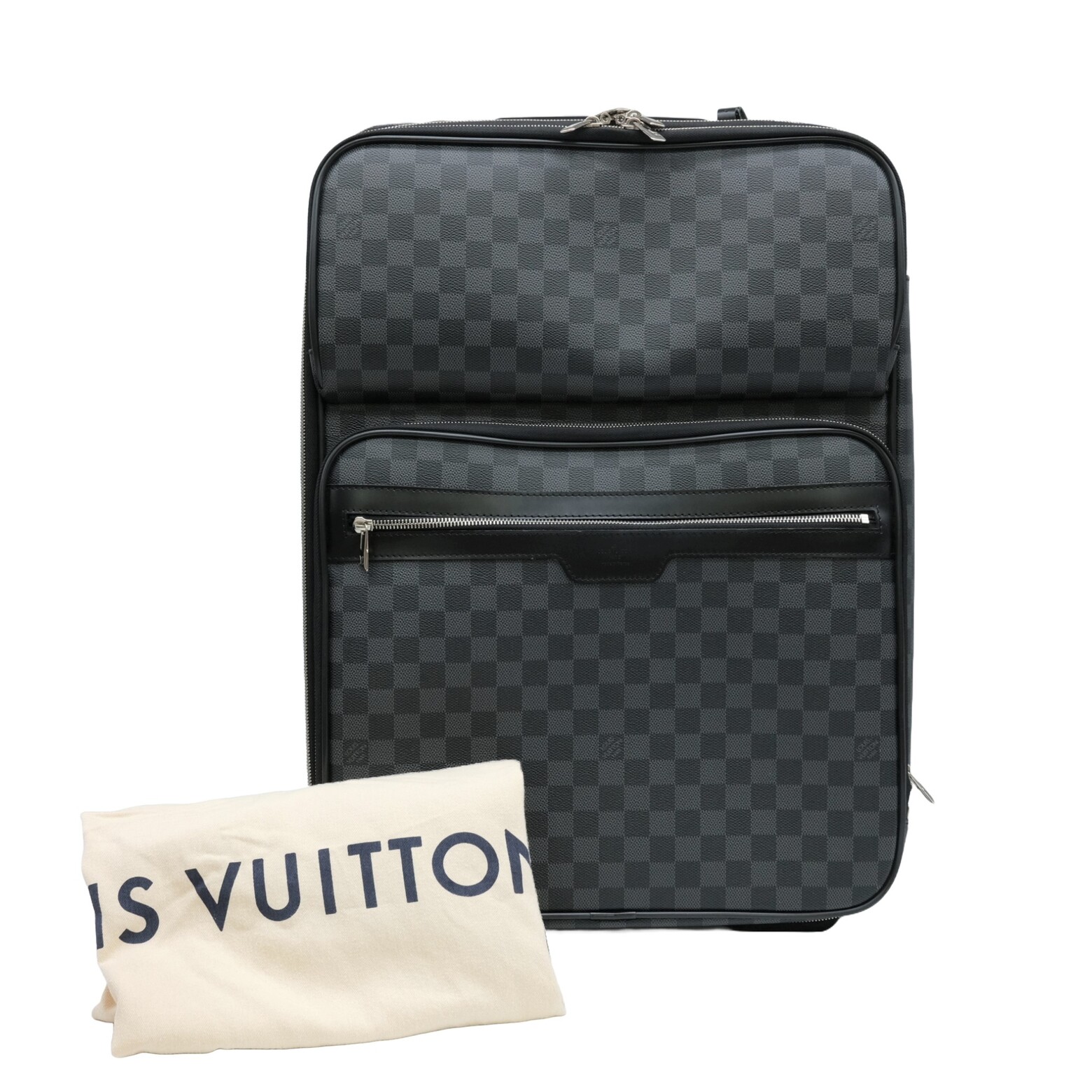 【楽天市場】【お値引き】LOUIS VUITTON ルイヴィトン ダミエ グラフィット ぺガス 55 キャリーケース スーツケース 旅行鞄 ...