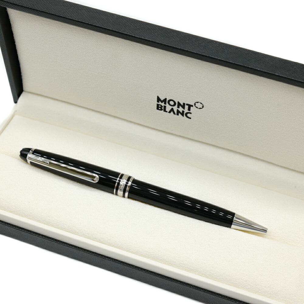 【楽天市場】【美品】MONTBLANC モンブラン マイスターシュテック ボールペン ペン ツイスト式 筆記用具 文房具 黒 ブラック ...