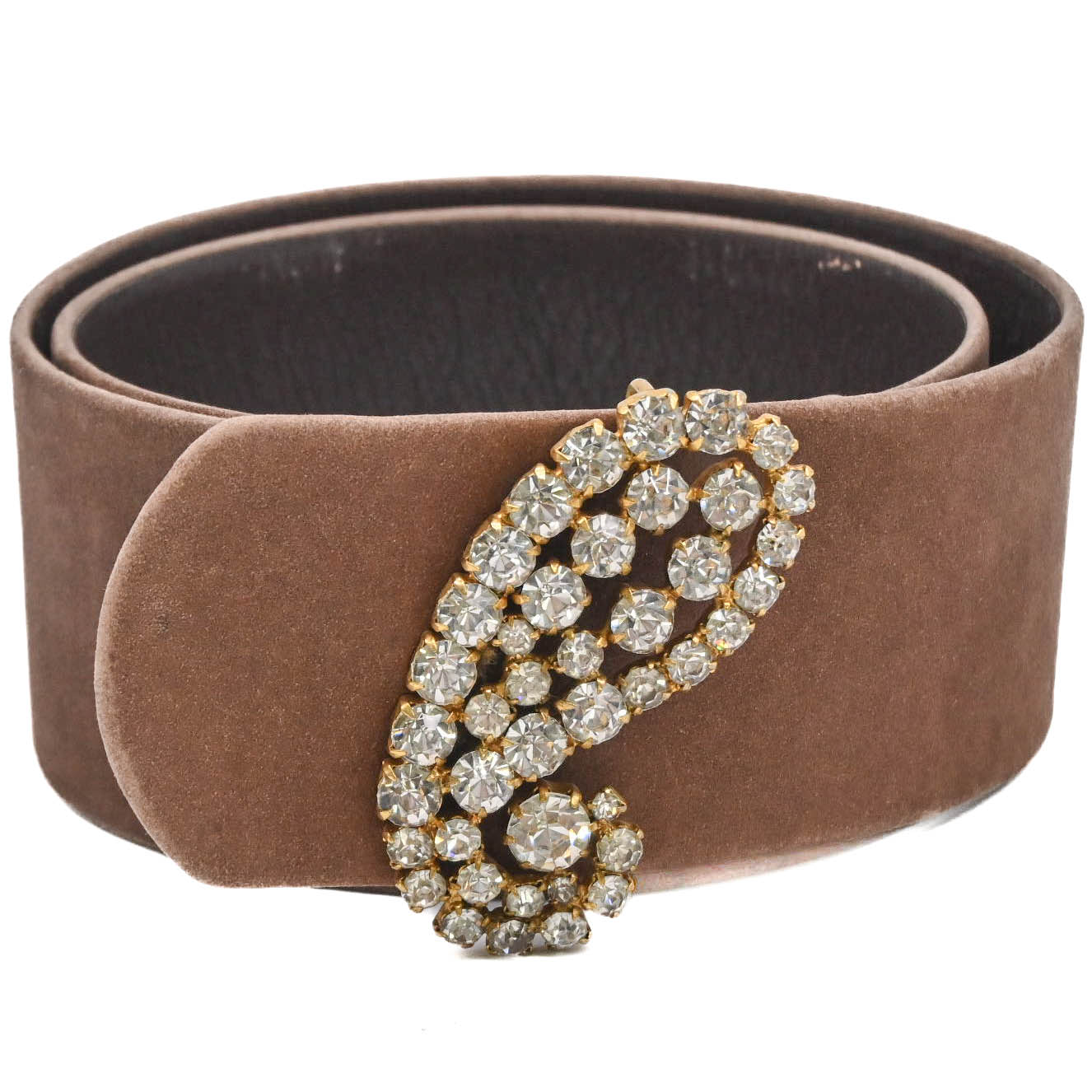 【楽天市場】Christian Dior クリスチャンディオール ベルトレザー ラインストーン ブラウン レディース カジュアル ♯70 ...