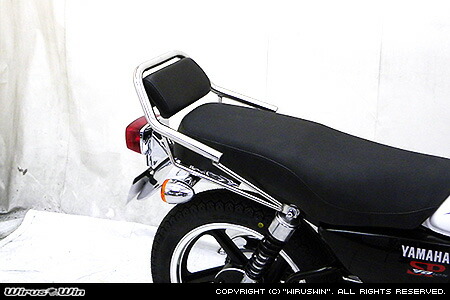 【楽天市場】WirusWin YB125用 バックレスト付き タンデムバー /ウイルズウィン：エスエスオート楽天市場店