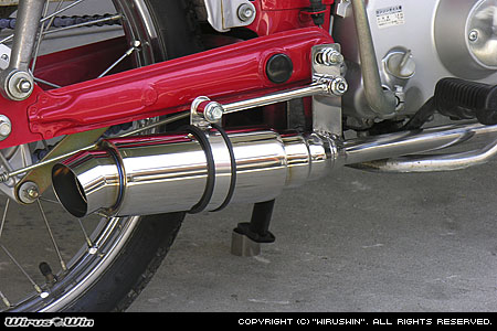 【楽天市場】WirusWin CD90・ベンリー90 ロイヤル マフラースポーツタイプ /ウイルズウィン：エスエスオート楽天市場店