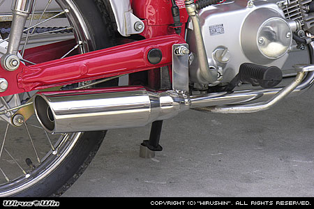 【楽天市場】WirusWin CD90・ベンリー90 テイストマフラー /ウイルズウィン：エスエスオート楽天市場店