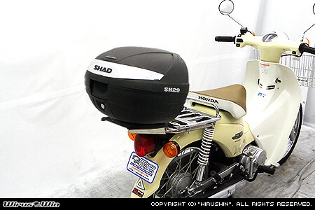 【楽天市場】WirusWin カブ110(JA07) SHAD製リアボックス付きダブルリアキャリア /ウイルズウィン シャッド：エスエスオート楽天市場店