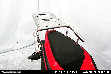 【楽天市場】WirusWin ニンジャ Ninja250(2BK-EX250P)(8BK-EX250Y ) リアボックス用ベースブラケット付き タンデムバー/ウイルズウィン：エスエスオート楽天市場店